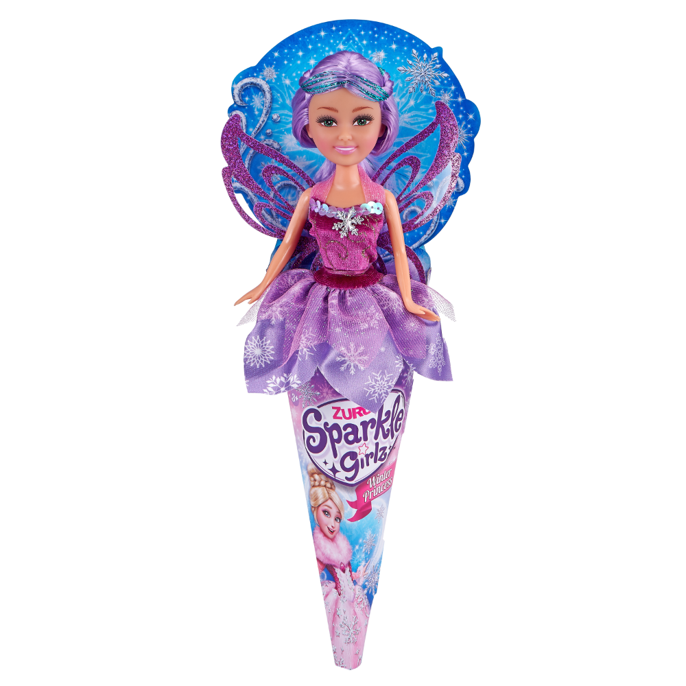 ZURU Sparkle Girlz Winter Princess Cone Doll Assorted Styles – Toyworld NZ