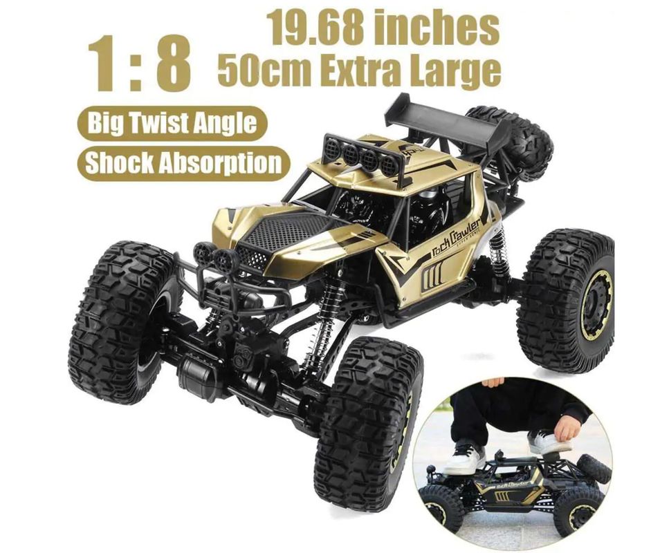 RC Rock Crawler 1:8 Alloy Super Large – Toyworld NZ