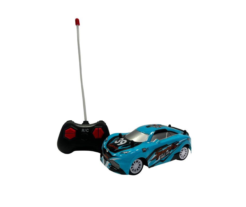 1: 28 Four-Way PVC Car Shell Light Remote Control Car (2 Mixed Colours ...