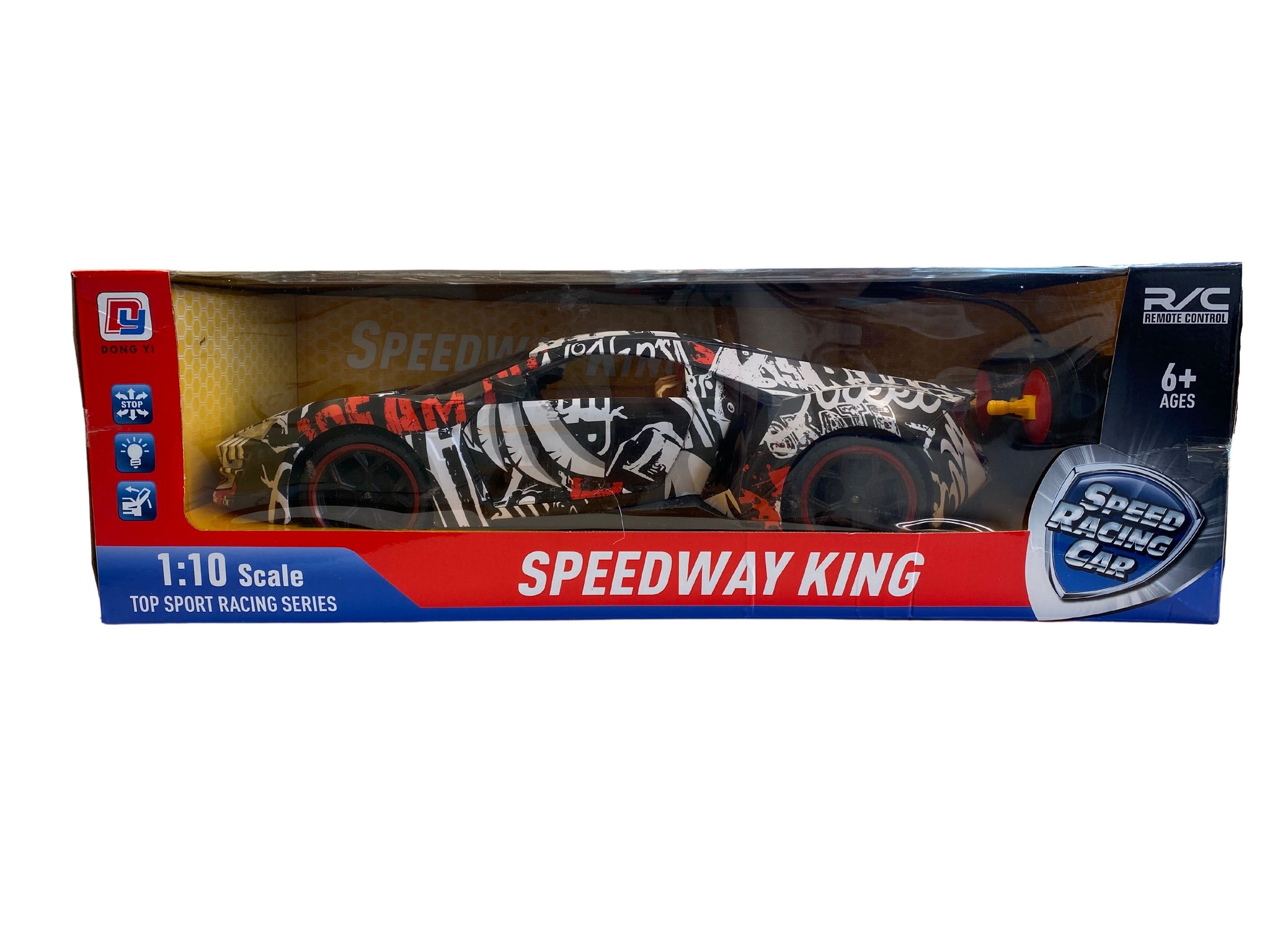 Speedway King 1:10 Remote Control Racing Series Graffiti Car Assorted ...