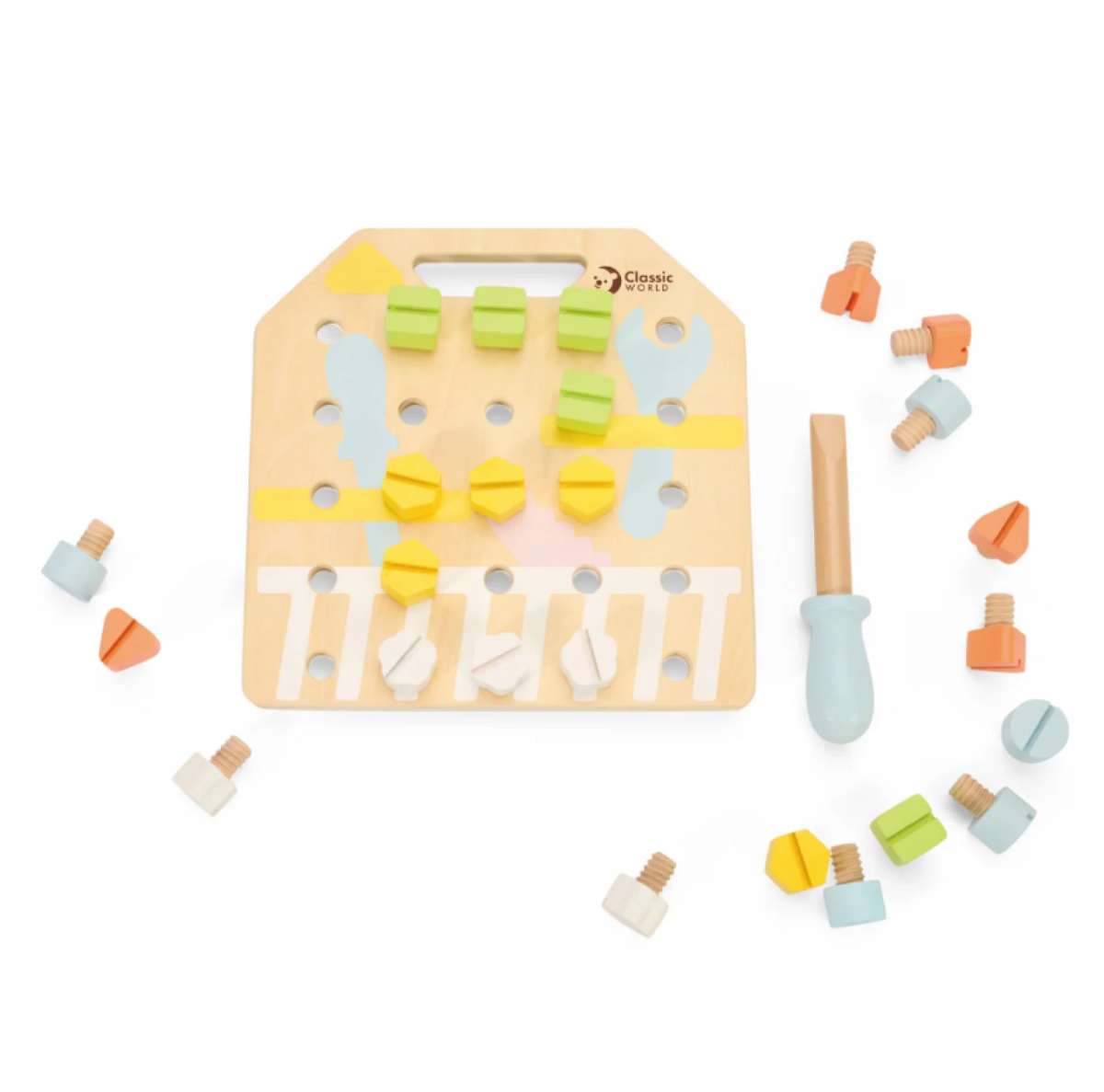 Classic World Screw Board – Toyworld NZ