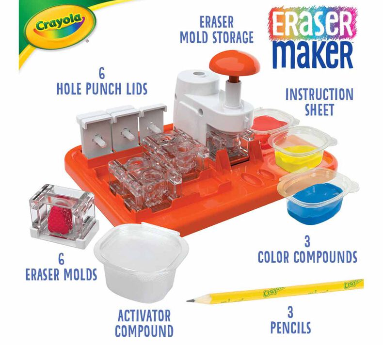 Crayola Diy Series Eraser Maker – Toyworld NZ