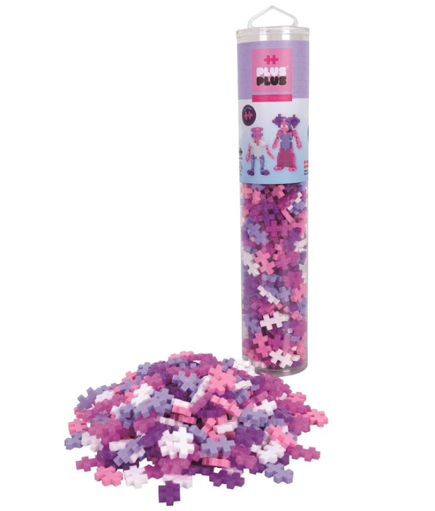 Plus Plus Glitter Mix - 240Pc Tube – Toyworld NZ
