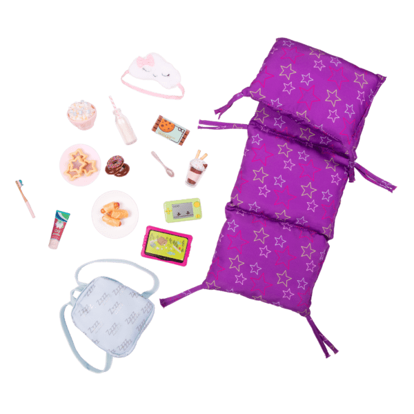 Our Generation Deluxe Accessory Set Slumber Delight Sleepover Set ...