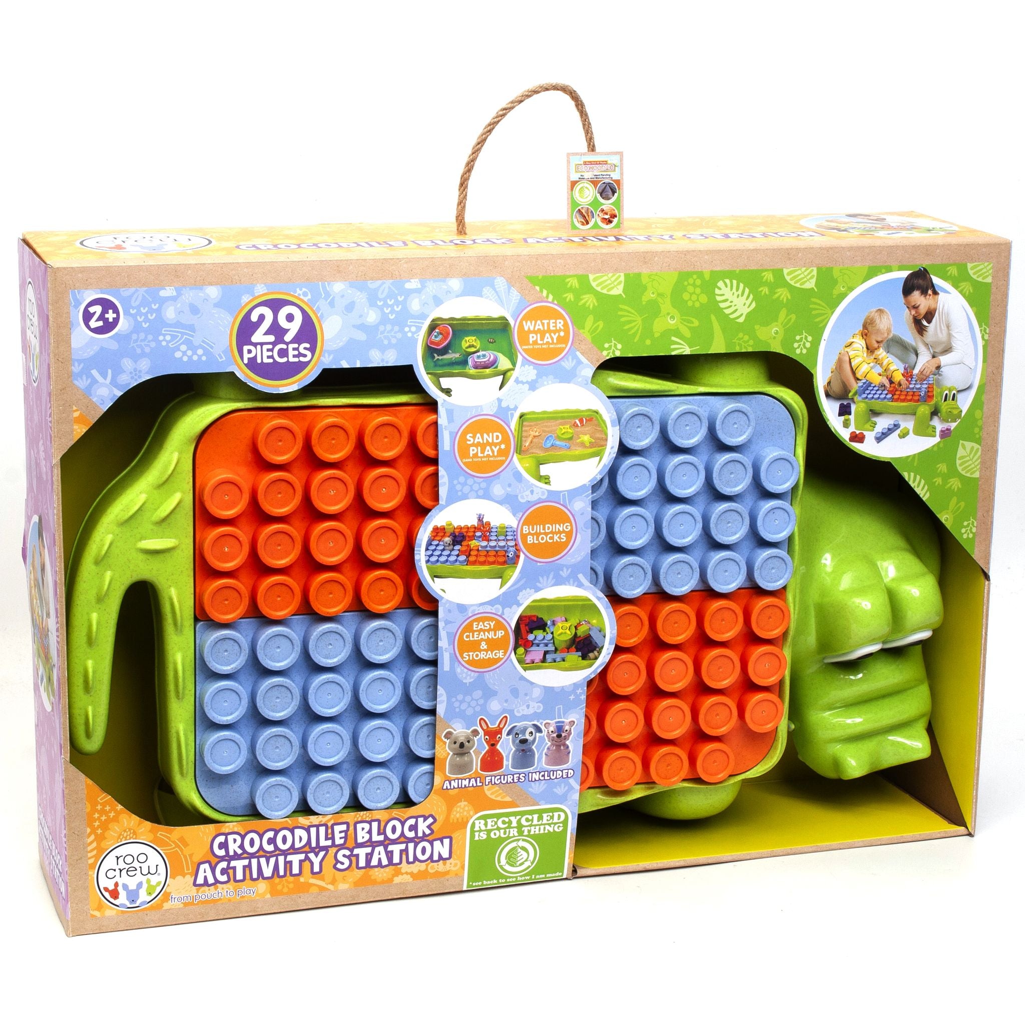 Roo Crew Crocodile Block Activity Station – Toyworld NZ