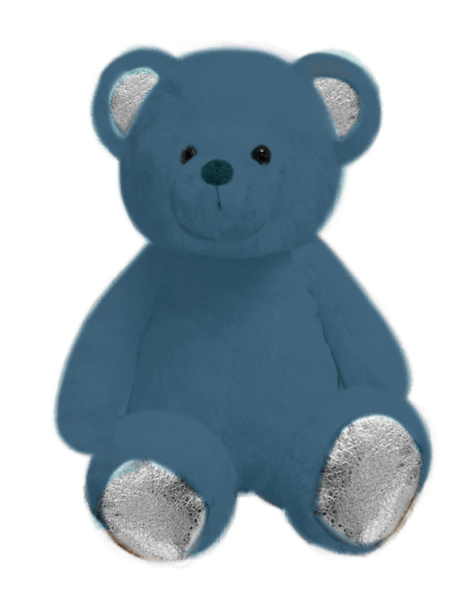 Plush Russ Crackle Bears 14 Inch Blue – Toyworld NZ