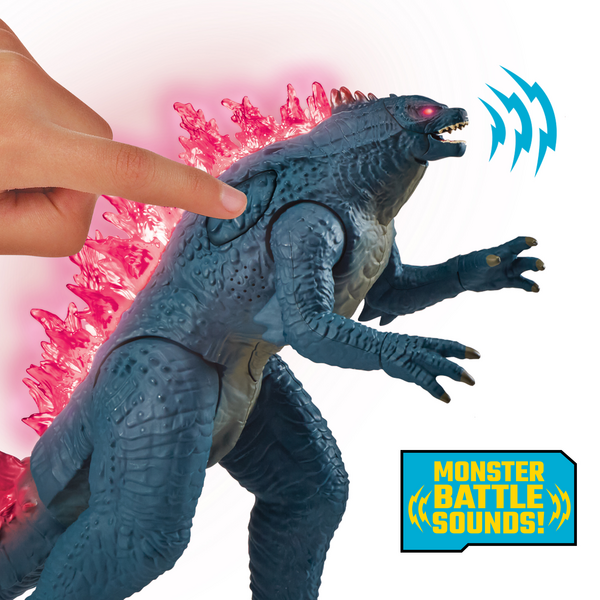 Godzilla x Kong: 13 Inch Action Figure - Mega Heat Ray Godzilla ...