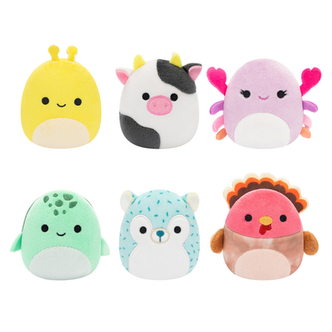 Squishmallow Micromallow 2.5 Inch 6 Plush Pack – Toyworld NZ